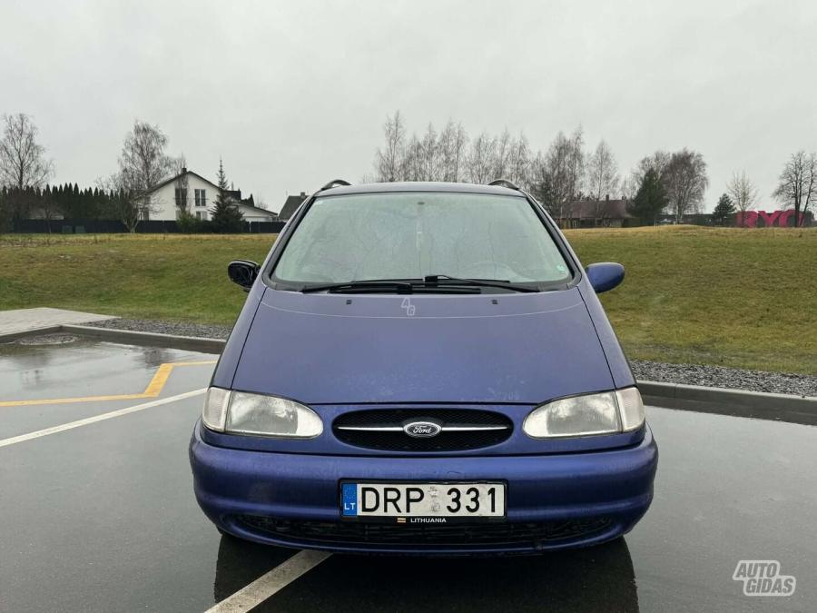 Blue Ford Galaxy 1999 in Panevezys, with an engine capacity of 1.90 L and mileage of 276 thousand km for 500 €, photo 2 on AUTOMOTO.COM.LV