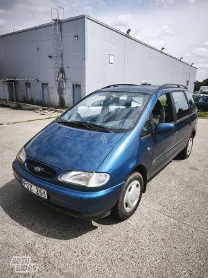 Blue Ford Galaxy 1999 in Kaunas, with an engine capacity of 1.90 L and mileage of 269 thousand km for 399 €, photo  on AUTOMOTO.COM.LV