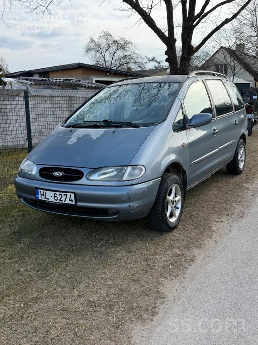 Blue Ford Galaxy 1999 in Tukums, with an engine capacity of 1.90 L and mileage of 529 thousand km for 550 €, photo 1 on AUTOMOTO.COM.LV