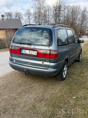 Blue Ford Galaxy 1999 in Tukums, with an engine capacity of 1.90 L and mileage of 529 thousand km for 550 €, photo 5 on AUTOMOTO.COM.LV