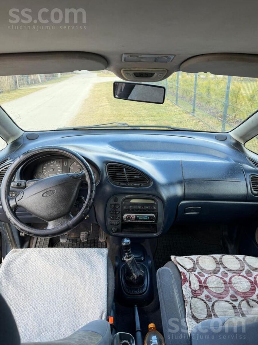 Blue Ford Galaxy 1999 in Tukums, with an engine capacity of 1.90 L and mileage of 529 thousand km for 550 €, photo 12 on AUTOMOTO.COM.LV