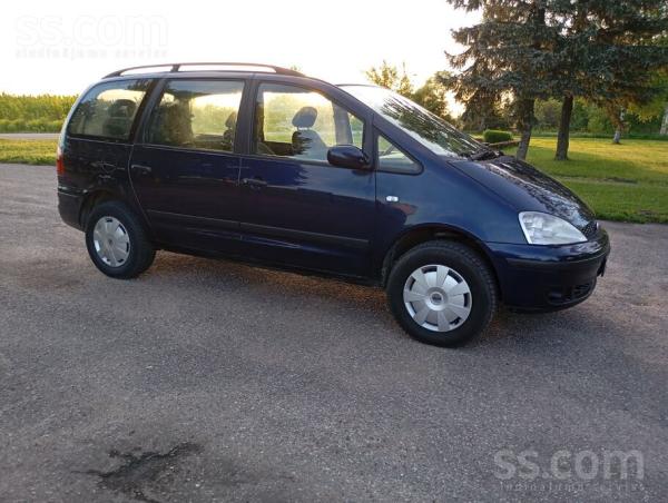 Blue Ford Galaxy 2001 in Daugavpils, with an engine capacity of 1.90 L and mileage of 448 thousand km for 1650 €, photo 2 on AUTOMOTO.COM.LV