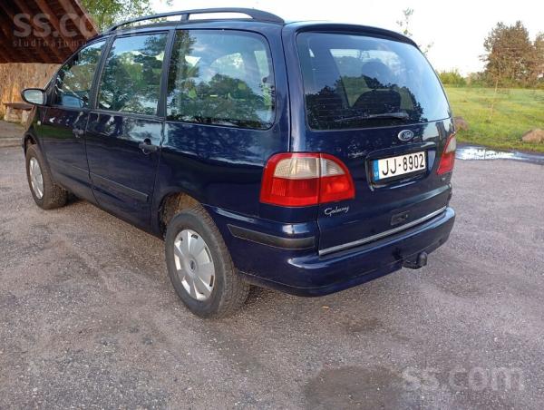 Blue Ford Galaxy 2001 in Daugavpils, with an engine capacity of 1.90 L and mileage of 448 thousand km for 1650 €, photo 5 on AUTOMOTO.COM.LV