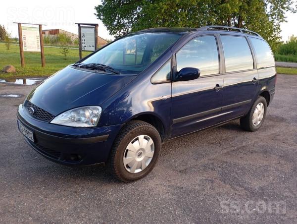 Blue Ford Galaxy 2001 in Daugavpils, with an engine capacity of 1.90 L and mileage of 448 thousand km for 1650 €, photo 7 on AUTOMOTO.COM.LV