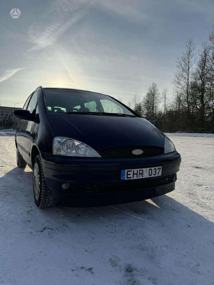 Blue Ford Galaxy 2002 in Rokiskis, with an engine capacity of 1.90 L and mileage of 325 thousand km for 1250 €, photo 2 on AUTOMOTO.COM.LV