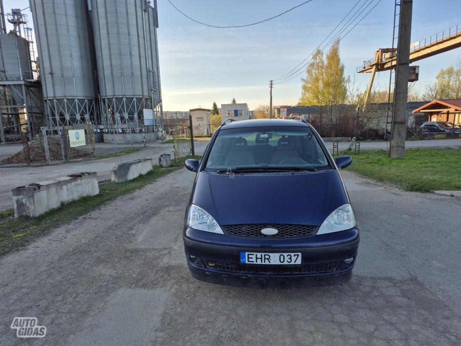 Zils Ford Galaxy 2002 Kupiškis, ar dzinēja tilpumu 1.90 L un nobraukumu 321 tūkst. km par 900 €, foto 1 vietnē AUTOMOTO.COM.LV