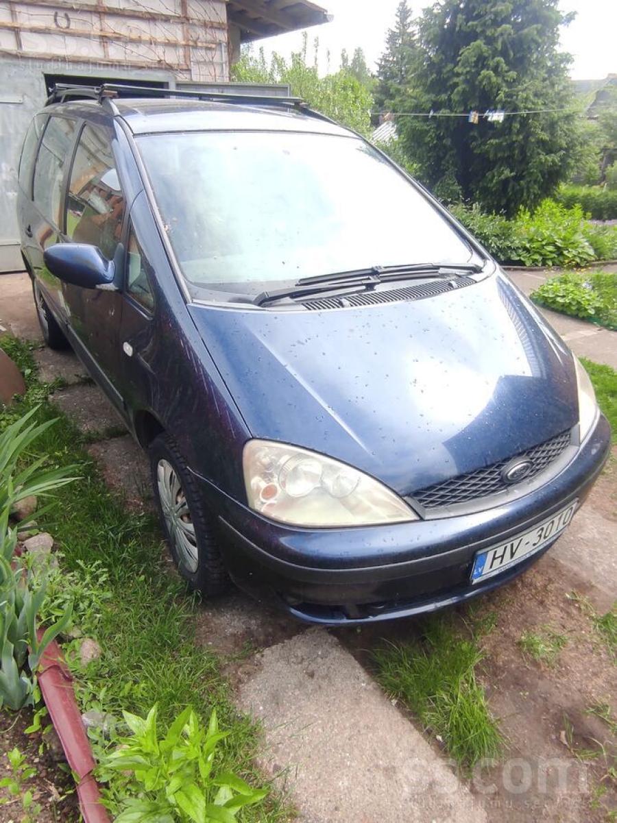 Zils Ford Galaxy 2002 Daugavpils, ar dzinēja tilpumu 1.90 L un nobraukumu 381 tūkst. km par 850 €, foto 1 vietnē AUTOMOTO.COM.LV