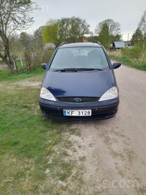 Blue Ford Galaxy 2002 in Jelgava, with an engine capacity of 1.90 L and mileage of 0 thousand km for 1450 €, photo  on AUTOMOTO.COM.LV