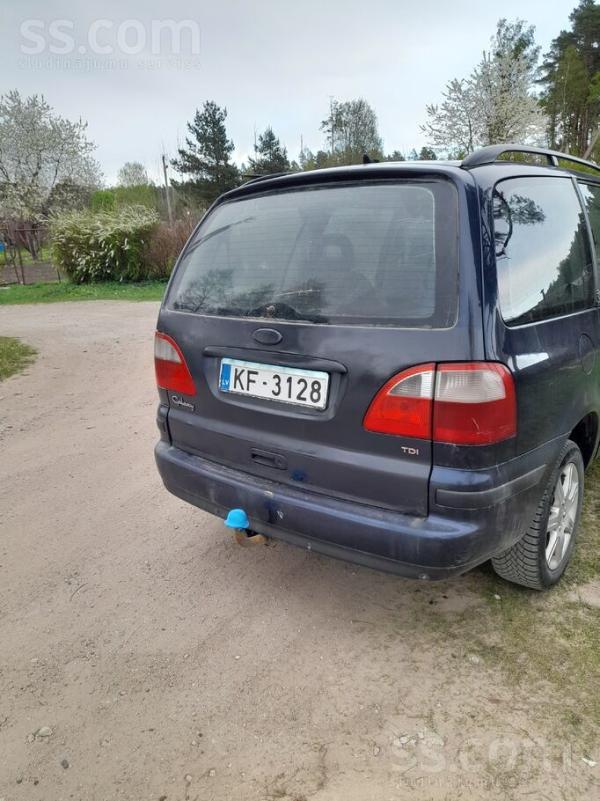 Zils Ford Galaxy 2002 Jelgava, ar dzinēja tilpumu 1.90 L un nobraukumu 0 tūkst. km par 1450 €, foto 3 vietnē AUTOMOTO.COM.LV