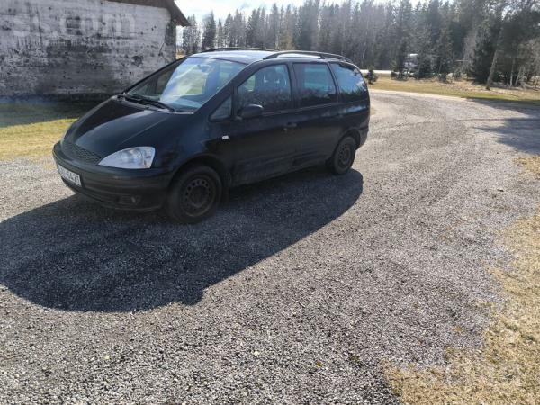 Blue Ford Galaxy 2002 in Limbazi, with an engine capacity of 1.90 L and mileage of 472 thousand km for 600 €, photo 1 on AUTOMOTO.COM.LV
