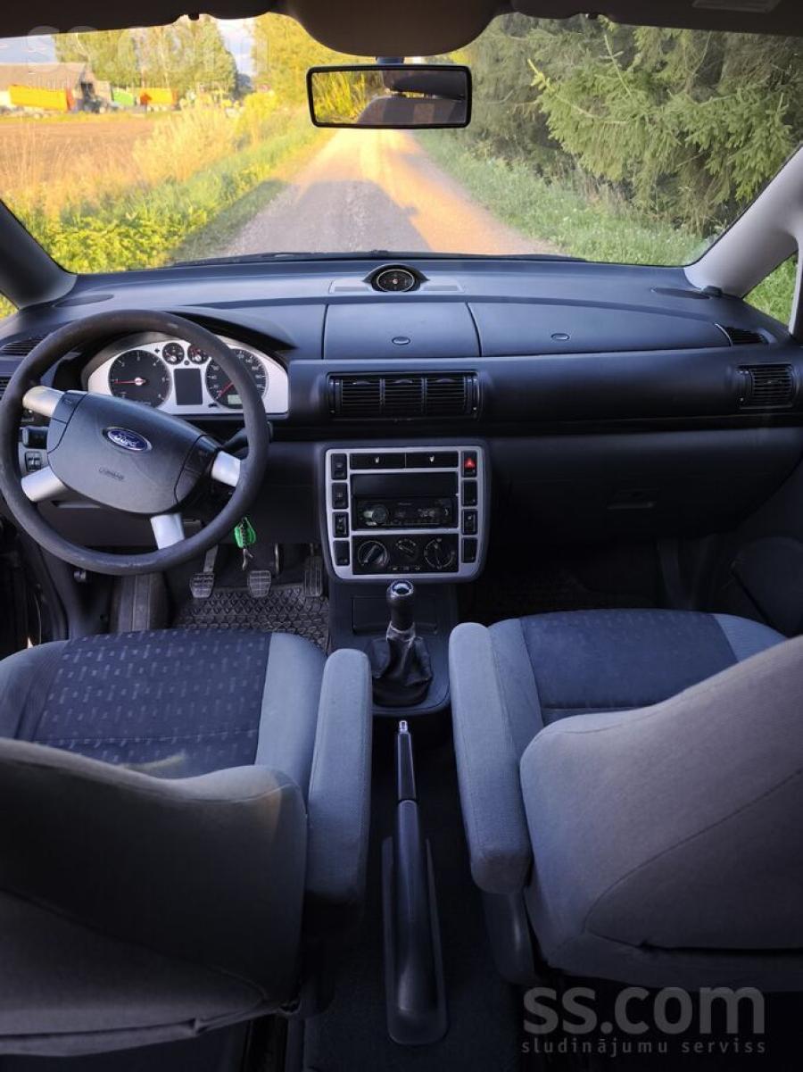 Blue Ford Galaxy 2003 in Jelgava, with an engine capacity of 1.90 L and mileage of 271 thousand km for 1000 €, photo 11 on AUTOMOTO.COM.LV