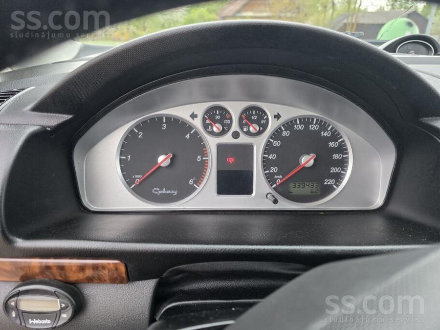 Синий Форд Галакси 2005 в Лудза, объемом двигателя 1.90 л и пробегом 340 тыс. км за 1850 €, фото 7 на AUTOMOTO.COM.LV