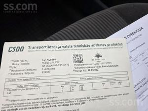 Синий Форд Галакси 2005 в Лудза, объемом двигателя 1.90 л и пробегом 340 тыс. км за 1850 €, фото 9 на AUTOMOTO.COM.LV