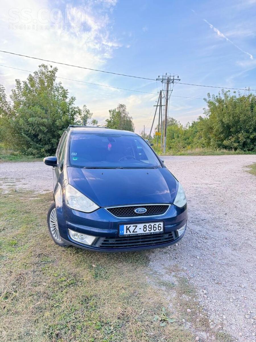 Blue Ford Galaxy 2007 in Jelgava, with an engine capacity of 2.00 L and mileage of 305 thousand km for 1500 €, photo 1 on AUTOMOTO.COM.LV