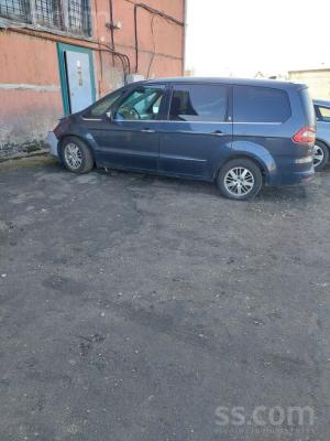 Blue Ford Galaxy 2007 in Riga, with an engine capacity of 1.80 L and mileage of 250 thousand km for 500 €, photo  on AUTOMOTO.COM.LV