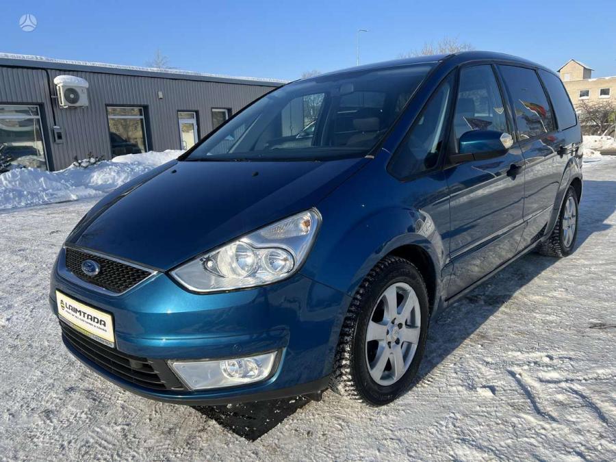 Blue Ford Galaxy 2007 in Telschi, with an engine capacity of 2.00 L and mileage of 214 thousand km for 3500 €, photo 1 on AUTOMOTO.COM.LV