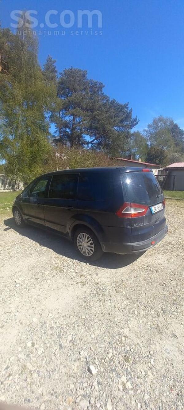 Blue Ford Galaxy 2007 in Ventspils, with an engine capacity of 2.00 L and mileage of 320 thousand km for 1300 €, photo 4 on AUTOMOTO.COM.LV
