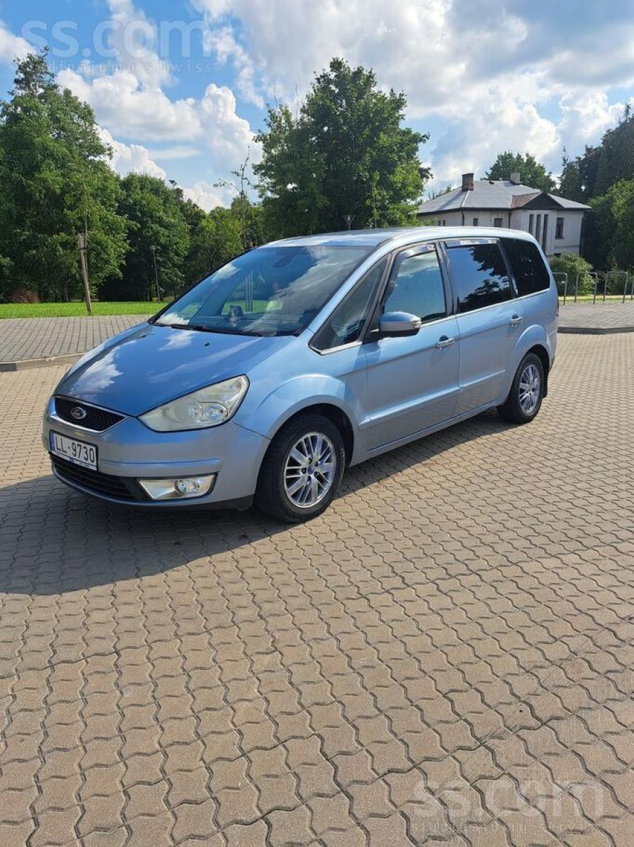 Blue Ford Galaxy 2007 in Saldus, with an engine capacity of 1.80 L and mileage of 0 thousand km for 2600 €, photo 1 on AUTOMOTO.COM.LV