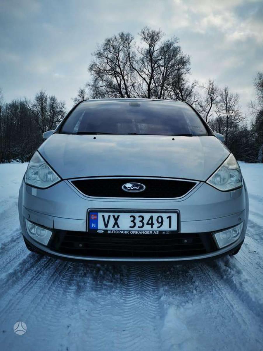 Blue Ford Galaxy 2008 in Panevezys, with an engine capacity of 2.00 L and mileage of 328 thousand km for 2500 €, photo 11 on AUTOMOTO.COM.LV