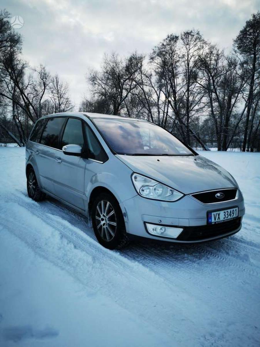 Blue Ford Galaxy 2008 in Panevezys, with an engine capacity of 2.00 L and mileage of 328 thousand km for 2500 €, photo 15 on AUTOMOTO.COM.LV
