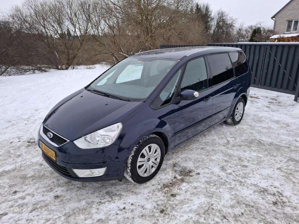 Blue Ford Galaxy 2008 in Kedainiai, with an engine capacity of 2.00 L and mileage of 257 thousand km for 2899 €, photo 3 on AUTOMOTO.COM.LV