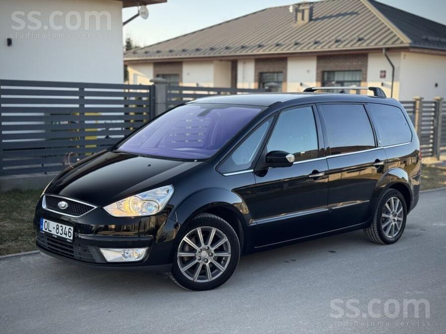 Blue Ford Galaxy 2008 in Jelgava, with an engine capacity of 2.00 L and mileage of 281 thousand km for 4700 €, photo 1 on AUTOMOTO.COM.LV