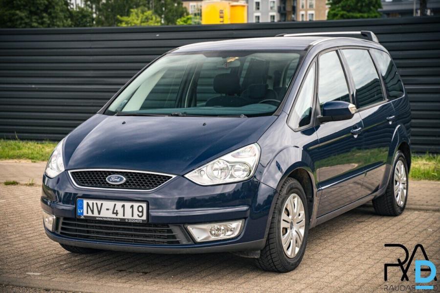 Blue Ford Galaxy 2009 in Riga, with an engine capacity of 2.00 L and mileage of 241 thousand km for 1990 €, photo 1 on AUTOMOTO.COM.LV