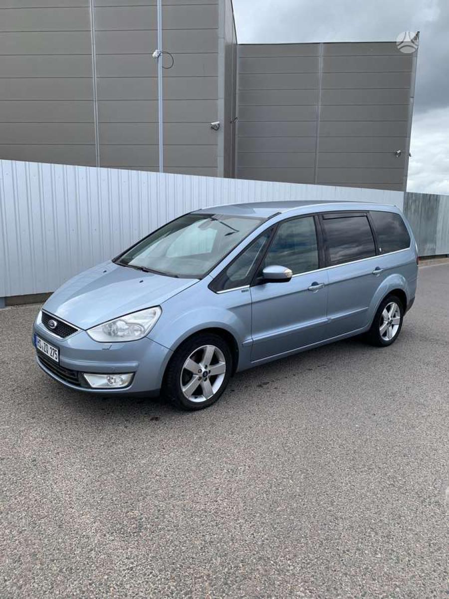 Blue Ford Galaxy 2009 in Kaunas, with an engine capacity of 2.00 L and mileage of 243 thousand km for 3650 €, photo 1 on AUTOMOTO.COM.LV
