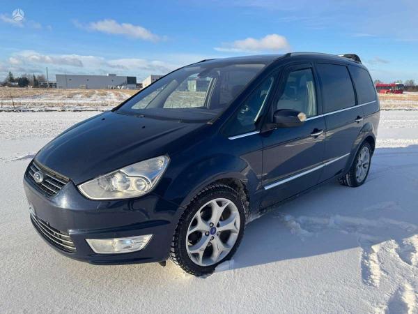 Blue Ford Galaxy 2011 in Vilnius, with an engine capacity of 2.00 L and mileage of 202 thousand km for 5200 €, photo 1 on AUTOMOTO.COM.LV
