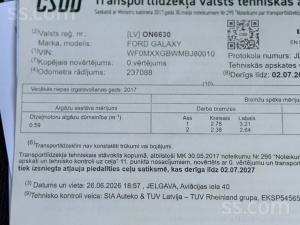 Zils Ford Galaxy 2011 Jelgava, ar dzinēja tilpumu 2.00 L un nobraukumu 237 tūkst. km par 5800 €, foto 20 vietnē AUTOMOTO.COM.LV