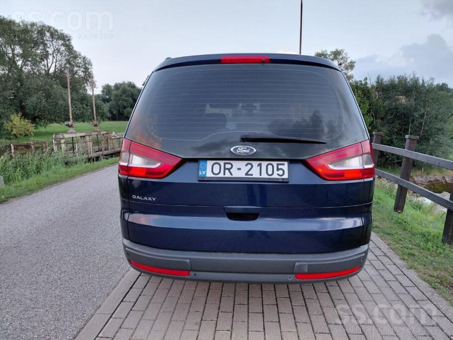 Zils Ford Galaxy 2011 Liepāja, ar dzinēja tilpumu 2.00 L un nobraukumu 255 tūkst. km par 4650 €, foto 6 vietnē AUTOMOTO.COM.LV