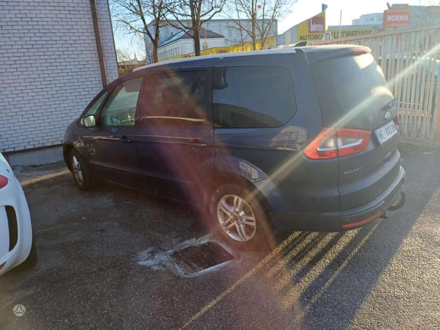 Blue Ford Galaxy 2012 in Kaunas, with an engine capacity of 1.56 L and mileage of 239 thousand km for 4700 €, photo 2 on AUTOMOTO.COM.LV