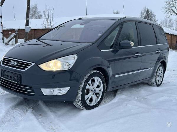 Blue Ford Galaxy 2012 in Utena, with an engine capacity of 2.18 L and mileage of 282 thousand km for 5650 €, photo 1 on AUTOMOTO.COM.LV