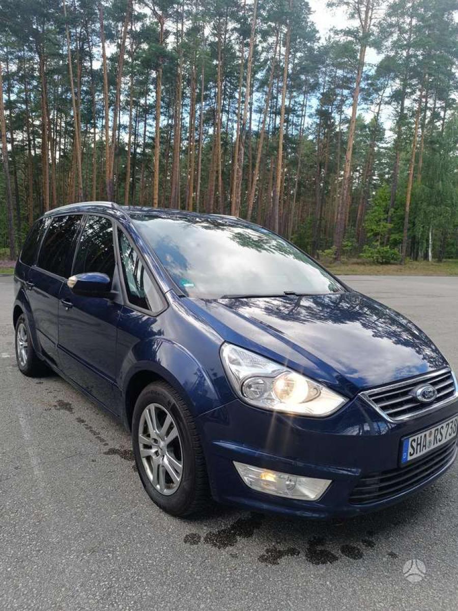 Blue Ford Galaxy 2012 in Druskininkai, with an engine capacity of 2.00 L and mileage of 278 thousand km for 4800 €, photo 4 on AUTOMOTO.COM.LV