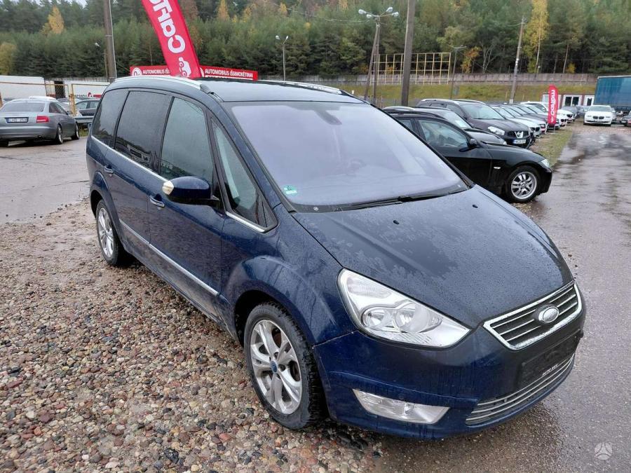 Blue Ford Galaxy 2012 in Vilnius, with an engine capacity of 2.00 L and mileage of 317 thousand km for 3000 €, photo 1 on AUTOMOTO.COM.LV