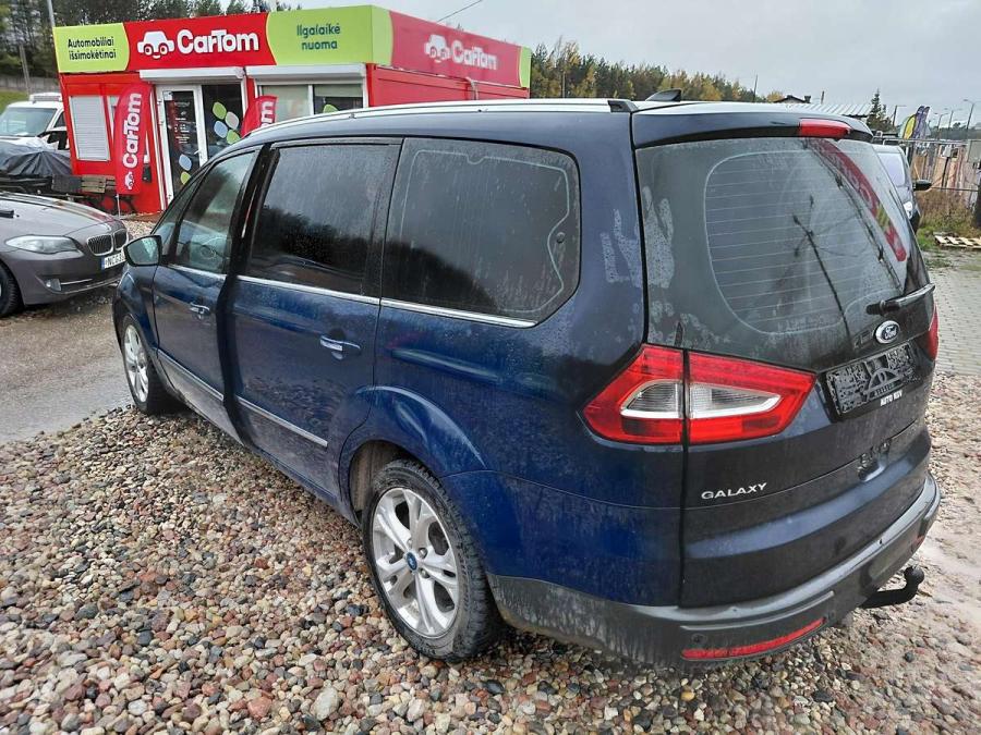 Blue Ford Galaxy 2012 in Vilnius, with an engine capacity of 2.00 L and mileage of 317 thousand km for 3000 €, photo 7 on AUTOMOTO.COM.LV