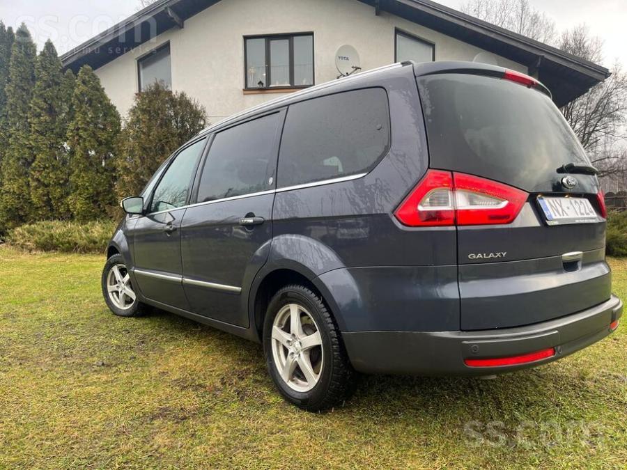 Zils Ford Galaxy 2013 Rīga, ar dzinēja tilpumu 2.00 L un nobraukumu 256 tūkst. km par 4800 €, foto 7 vietnē AUTOMOTO.COM.LV