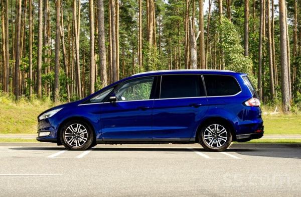 Blue Ford Galaxy 2015 in Riga, with an engine capacity of 2.00 L and mileage of 360 thousand km for 10190 €, photo 4 on AUTOMOTO.COM.LV