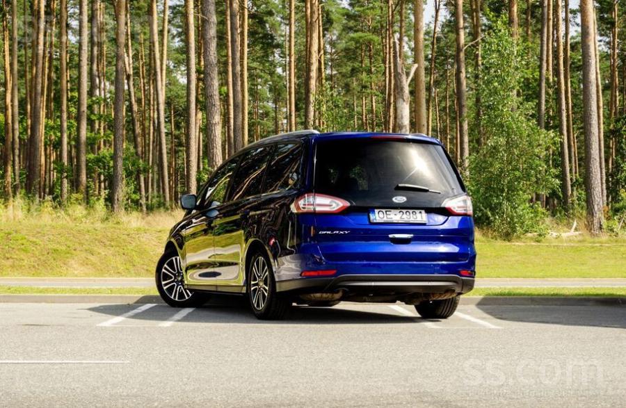 Zils Ford Galaxy 2015 Rīga, ar dzinēja tilpumu 2.00 L un nobraukumu 360 tūkst. km par 10190 €, foto 7 vietnē AUTOMOTO.COM.LV