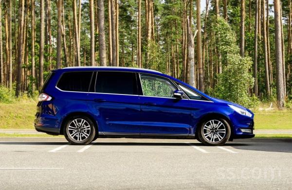 Blue Ford Galaxy 2015 in Riga, with an engine capacity of 2.00 L and mileage of 360 thousand km for 10190 €, photo 8 on AUTOMOTO.COM.LV