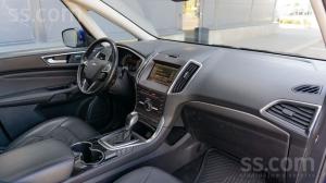 Blue Ford Galaxy 2015 in Riga, with an engine capacity of 2.00 L and mileage of 360 thousand km for 8190 €, photo 11 on AUTOMOTO.COM.LV
