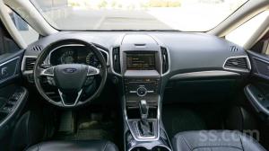 Blue Ford Galaxy 2015 in Riga, with an engine capacity of 2.00 L and mileage of 360 thousand km for 8190 €, photo 12 on AUTOMOTO.COM.LV
