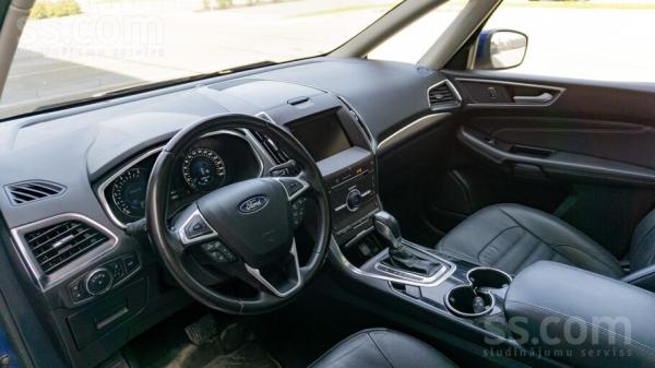 Zils Ford Galaxy 2015 Rīga, ar dzinēja tilpumu 2.00 L un nobraukumu 360 tūkst. km par 8590 €, foto 9 vietnē AUTOMOTO.COM.LV