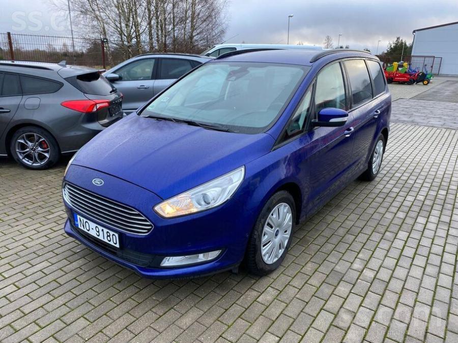 Blue Ford Galaxy 2016 in Kuldiga, with an engine capacity of 2.00 L and mileage of 227 thousand km for 13500 €, photo 1 on AUTOMOTO.COM.LV