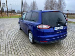 Blue Ford Galaxy 2016 in Kuldiga, with an engine capacity of 2.00 L and mileage of 227 thousand km for 13500 €, photo 6 on AUTOMOTO.COM.LV