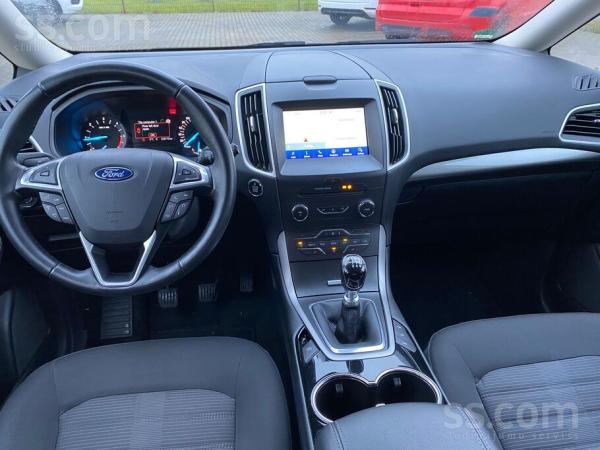 Blue Ford Galaxy 2016 in Kuldiga, with an engine capacity of 2.00 L and mileage of 227 thousand km for 13500 €, photo 11 on AUTOMOTO.COM.LV