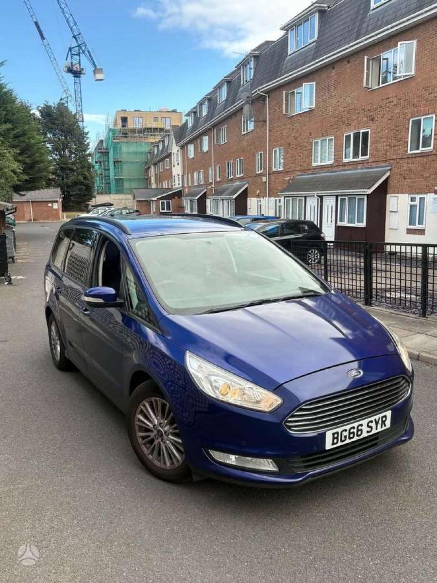 Blue Ford Galaxy 2016 in Siauliai, with an engine capacity of 2.00 L and mileage of 200 thousand km for 3999 €, photo 4 on AUTOMOTO.COM.LV