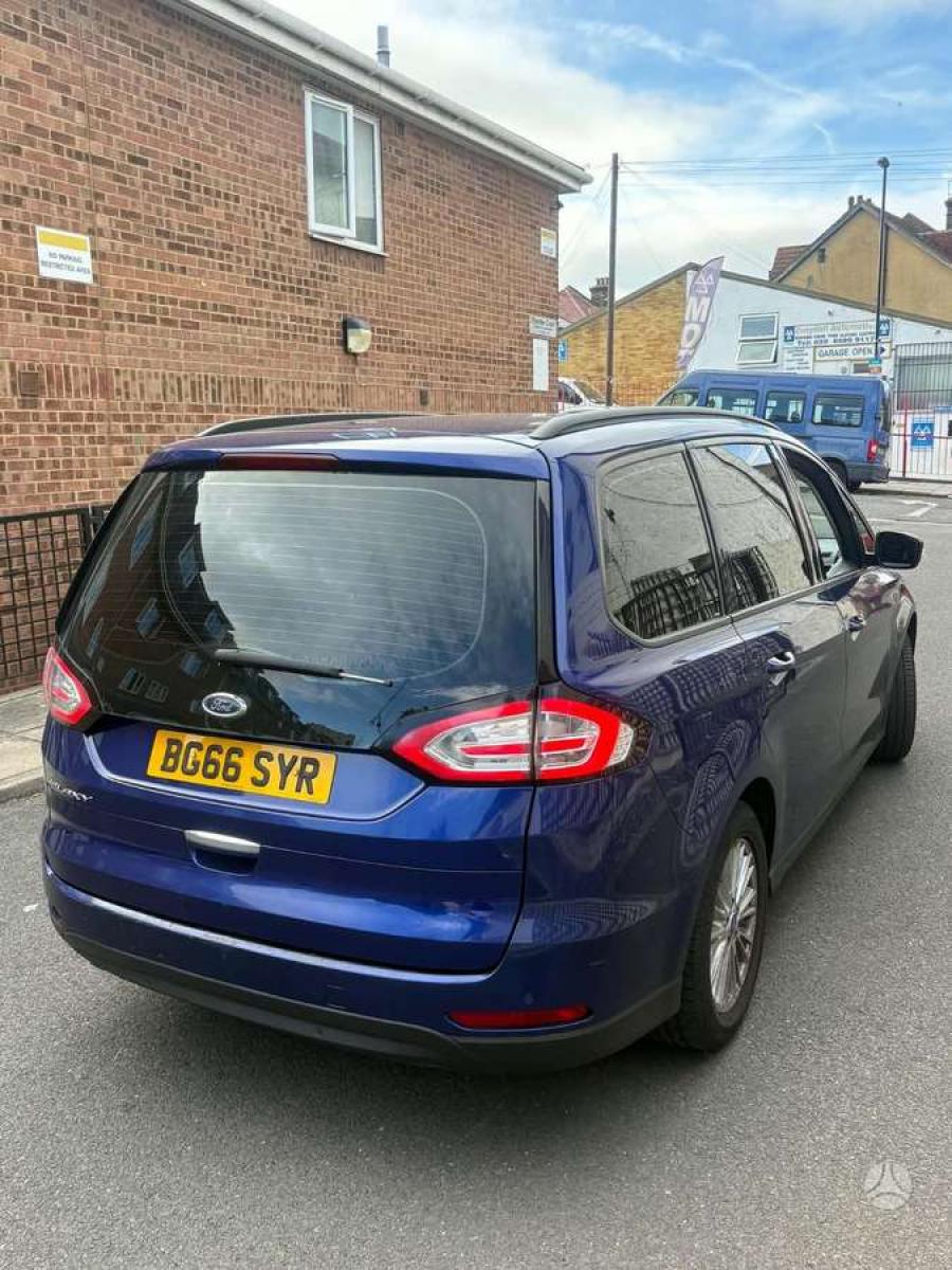 Blue Ford Galaxy 2016 in Siauliai, with an engine capacity of 2.00 L and mileage of 200 thousand km for 3999 €, photo 5 on AUTOMOTO.COM.LV