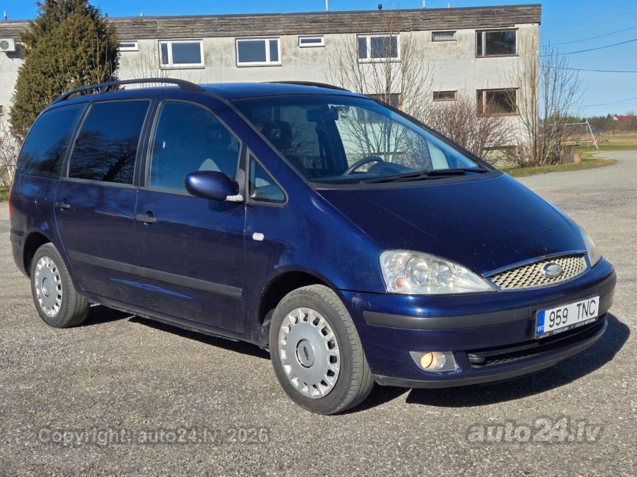 Blue Ford Galaxy 2004 in Tallinn, with an engine capacity of 1.90 L and mileage of 267 thousand km for 2500 €, photo 1 on AUTOMOTO.COM.LV