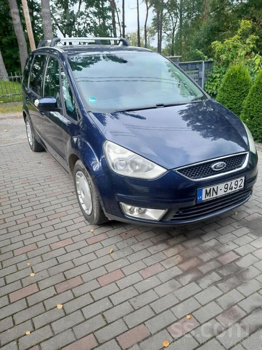 Blue Ford Galaxy 2006 in Cesis, with an engine capacity of 2.00 L and mileage of 379 thousand km for 1950 €, photo 1 on AUTOMOTO.COM.LV